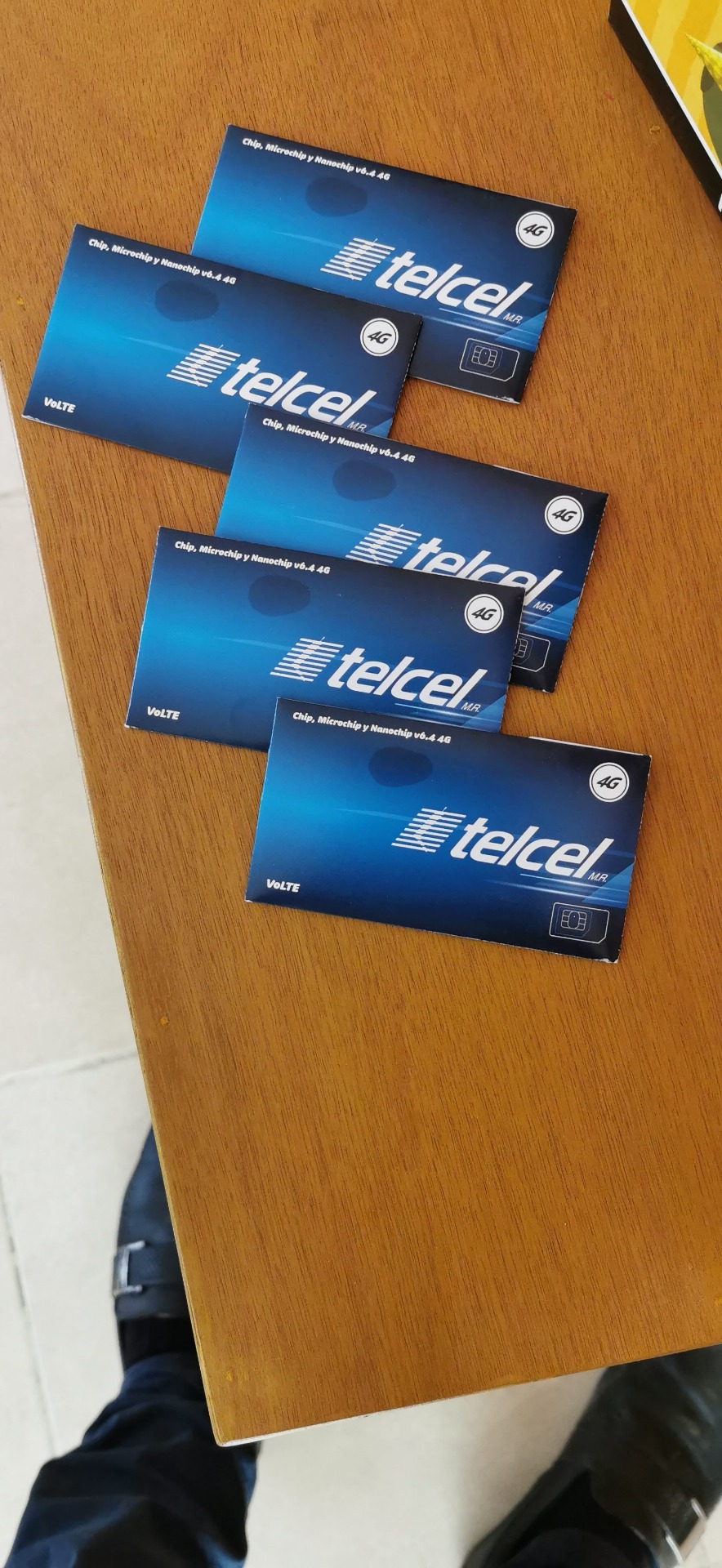 SIM TELCEL CON SALDO